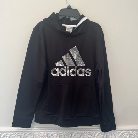 adidas | Shirts & Tops | Adidas Boys Logo Hoodie | Poshmark